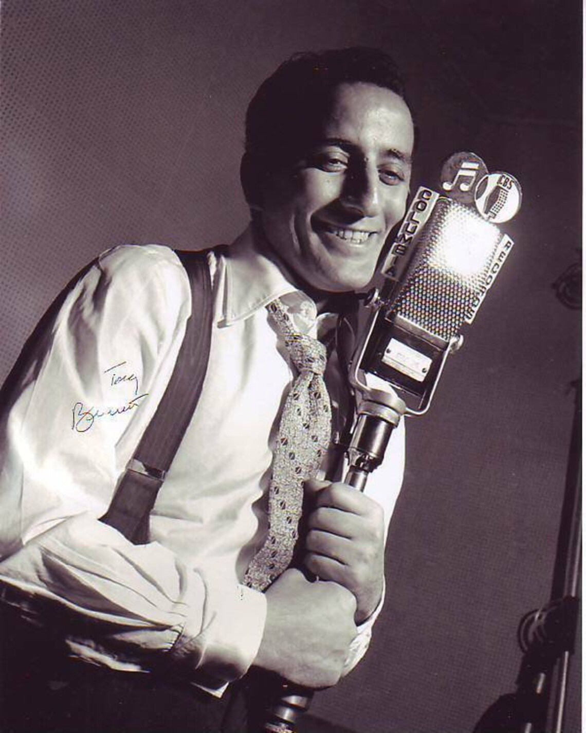 Tony Bennett Signed Photo W/ Hologram Coa - Etsy