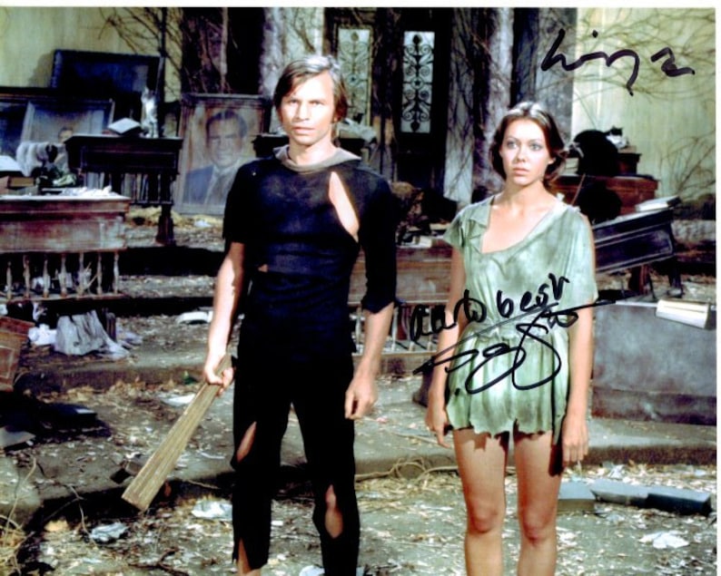 Jenny Agutter and Michael York Signed 8x10 Logan's Run Photo W ...