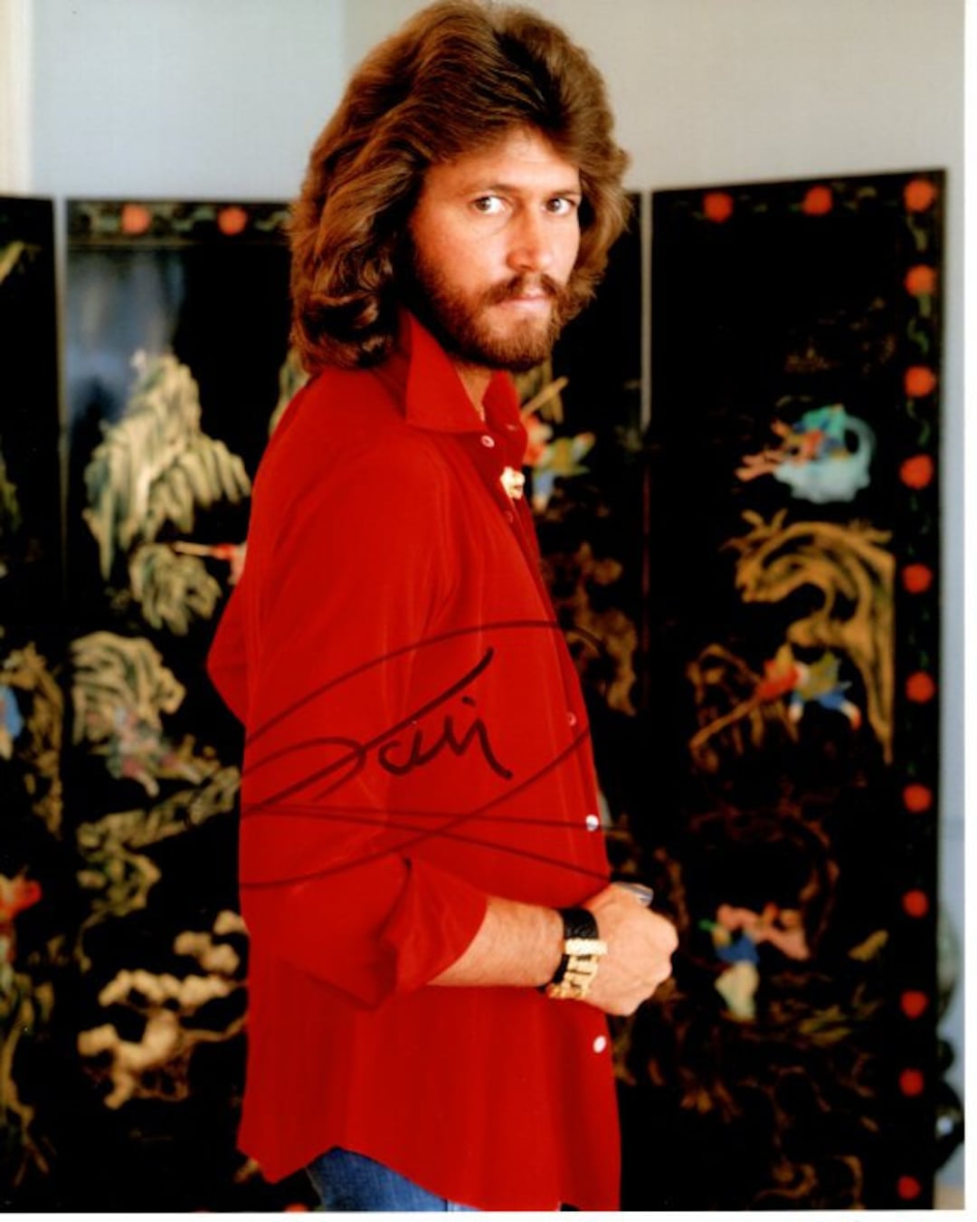 Barry Gibb Signed 8x10 Photo W/ Hologram Coa the Bee Gees - Etsy