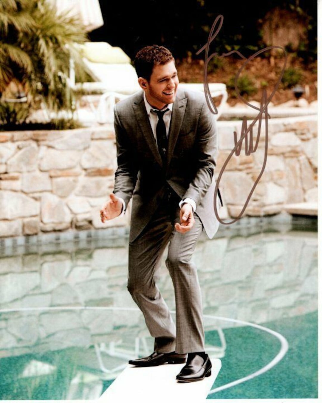 Michael Buble Signed Photo W/ Hologram Coa - Etsy