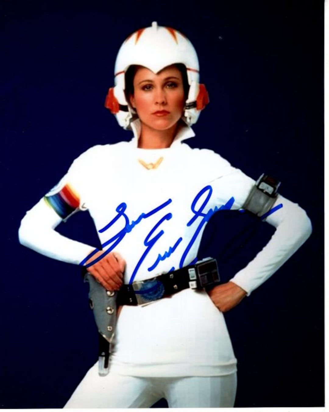 Erin Gray Signed 8x10 Buck Rogers 25th Century Wilma Deering Photo W ...