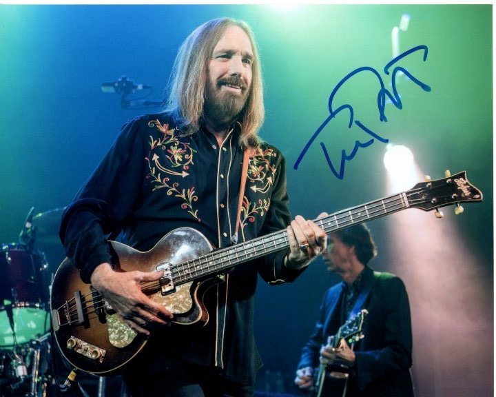 Tom Petty Signed 8x10 Photo W/ Hologram Coa - Etsy