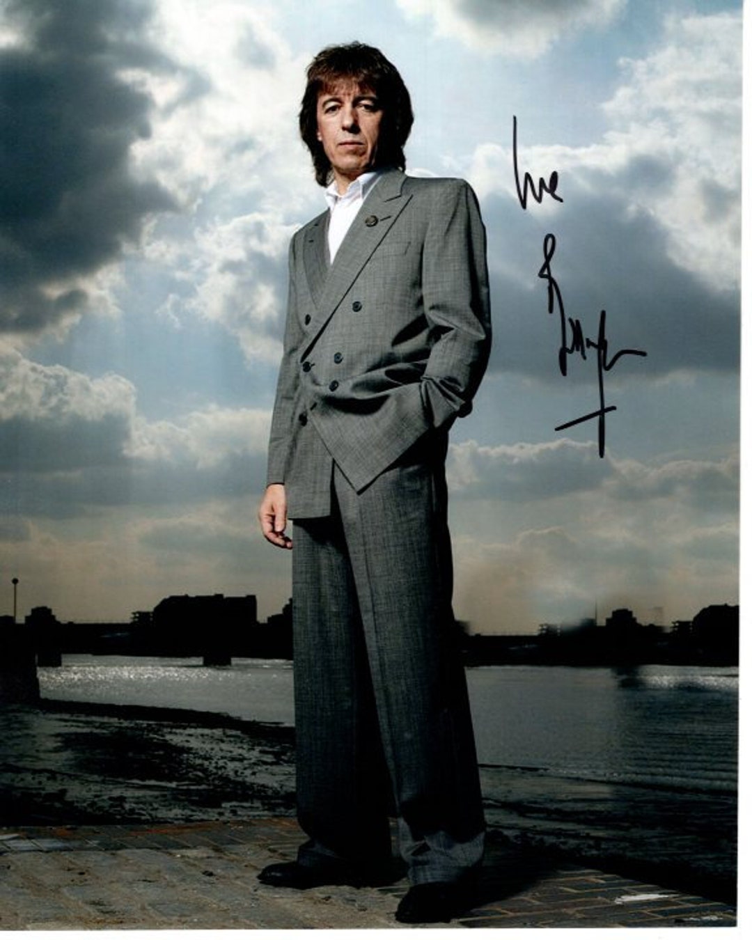 Bill Wyman Signed Autographed 8X10 Photo W/ Hologram Coa Rolling Stones ...