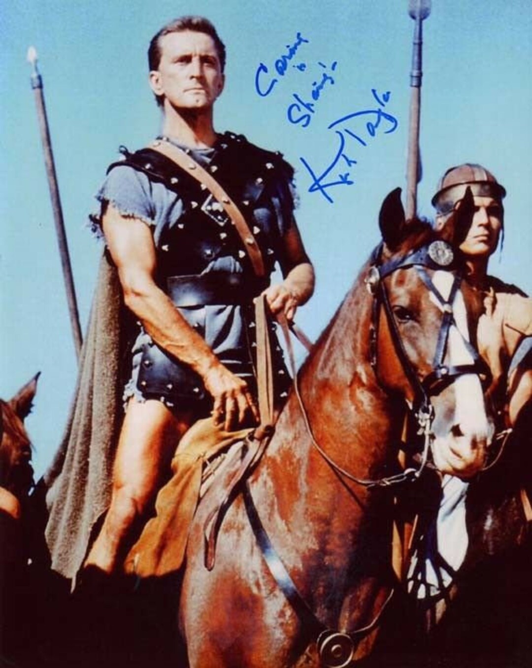 Kirk Douglas Signed 11x14 Spartacus Photo W/ Hologram Coa - Etsy
