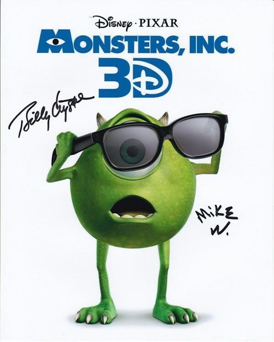 Billy Crystal Signed Monsters University Photo W/ Hologram Coa - Etsy