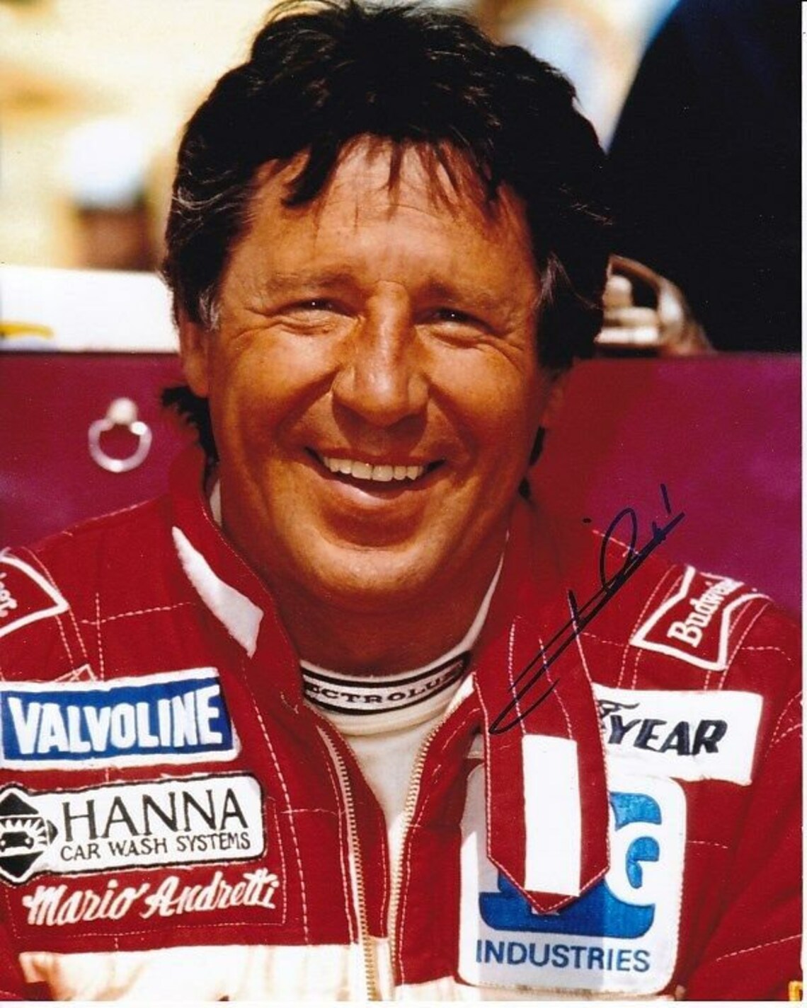 Mario Andretti Signed 8x10 Indy Photo W/ Hologram Coa - Etsy