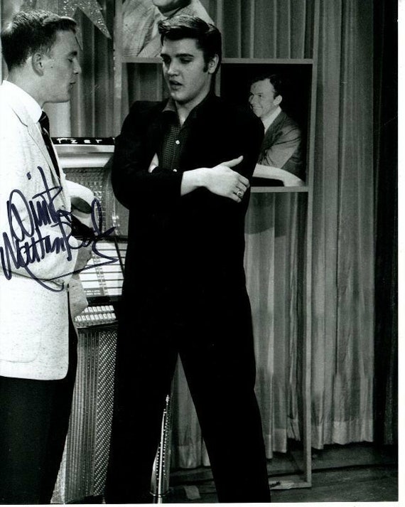 Wink Martindale Signed W/ Elvis Presley Photo W/ Hologram Coa | Etsy