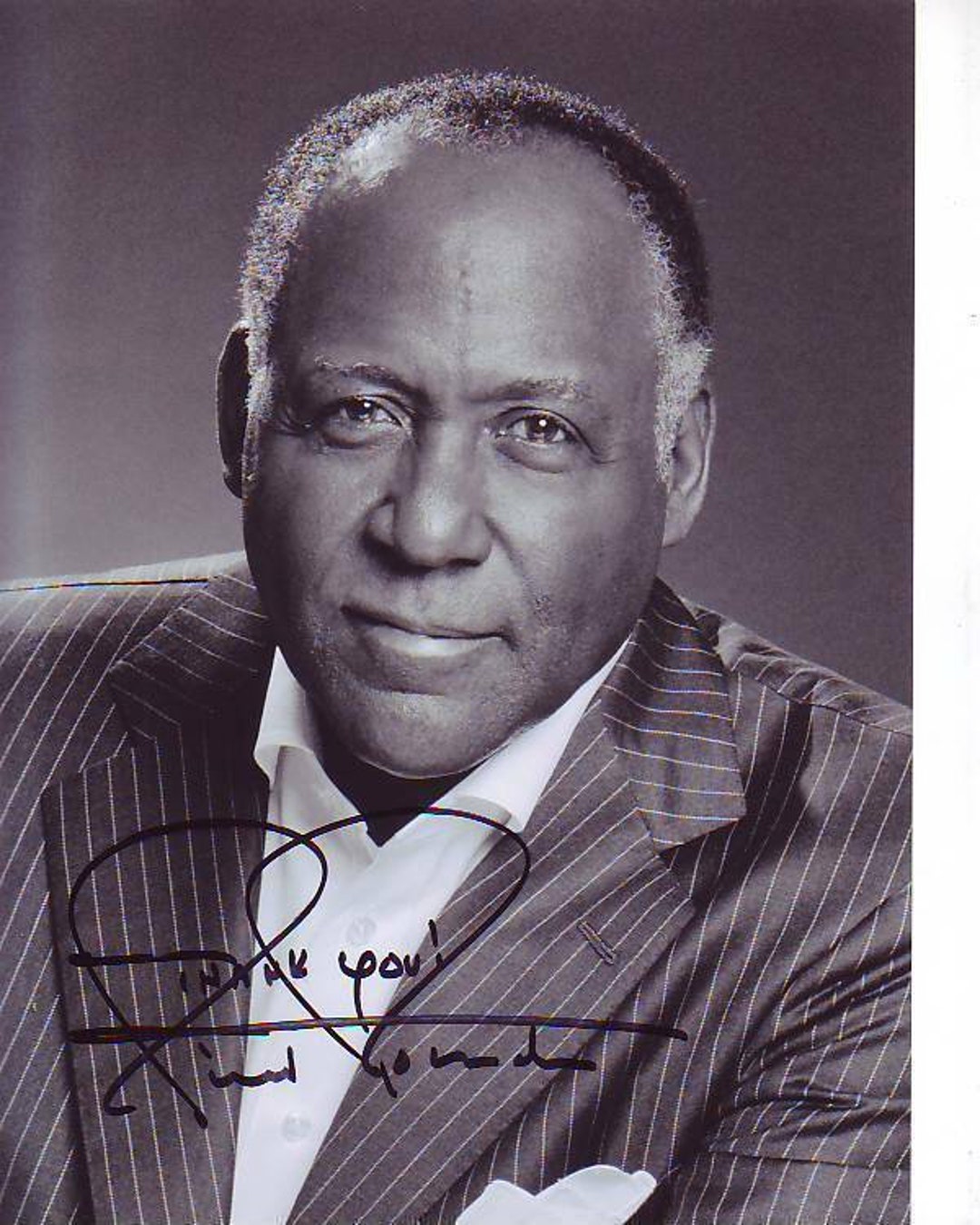 Richard Roundtree Signed Photo W/ Hologram Coa Shaft - Etsy