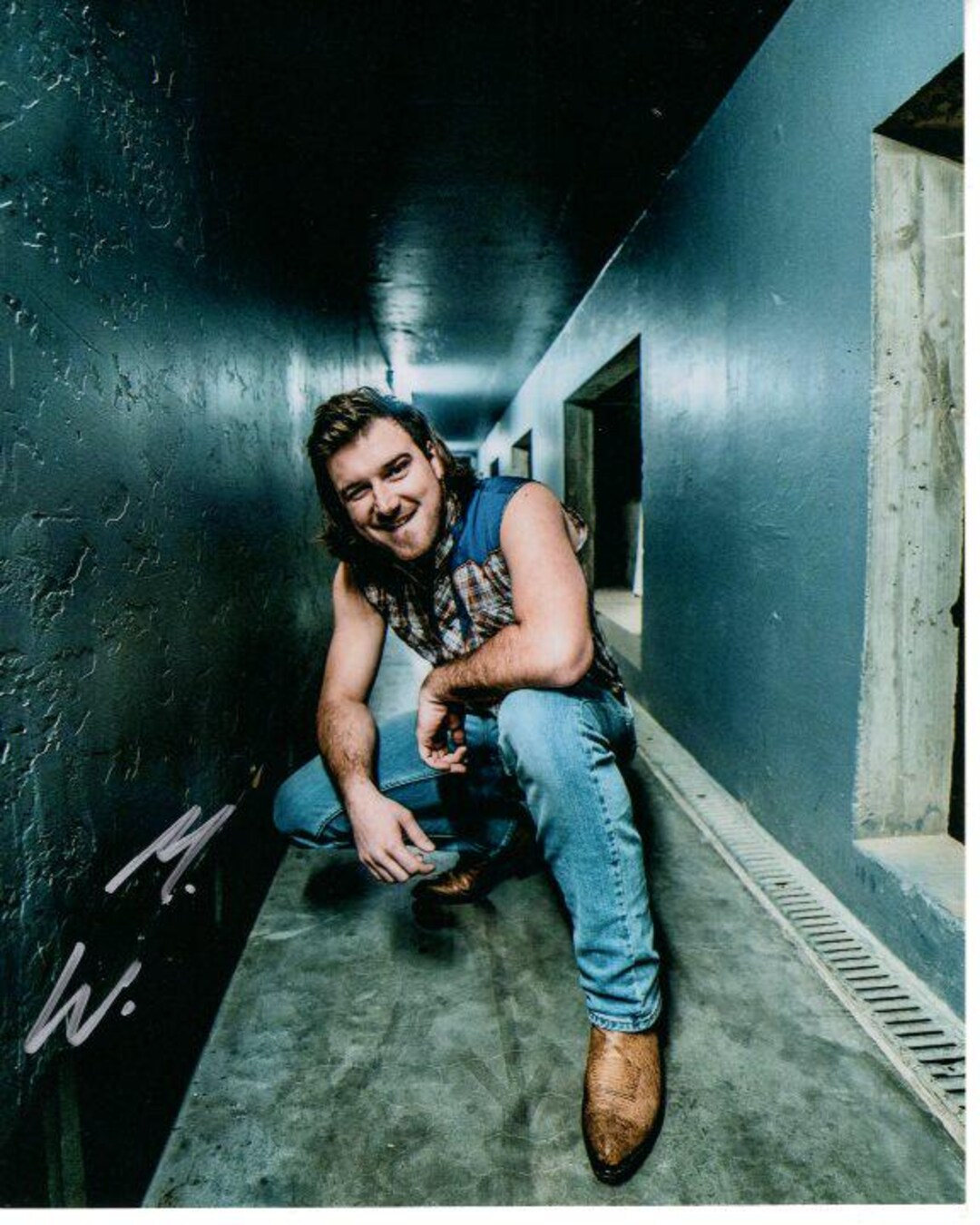 Morgan Wallen Signed 8x10 Photo W/ Hologram Coa - Etsy