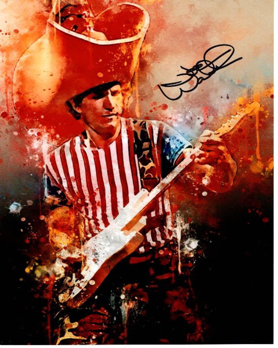 Joe Walsh Signed 8x10 Photo W/ Hologram Coa the Eagles - Etsy
