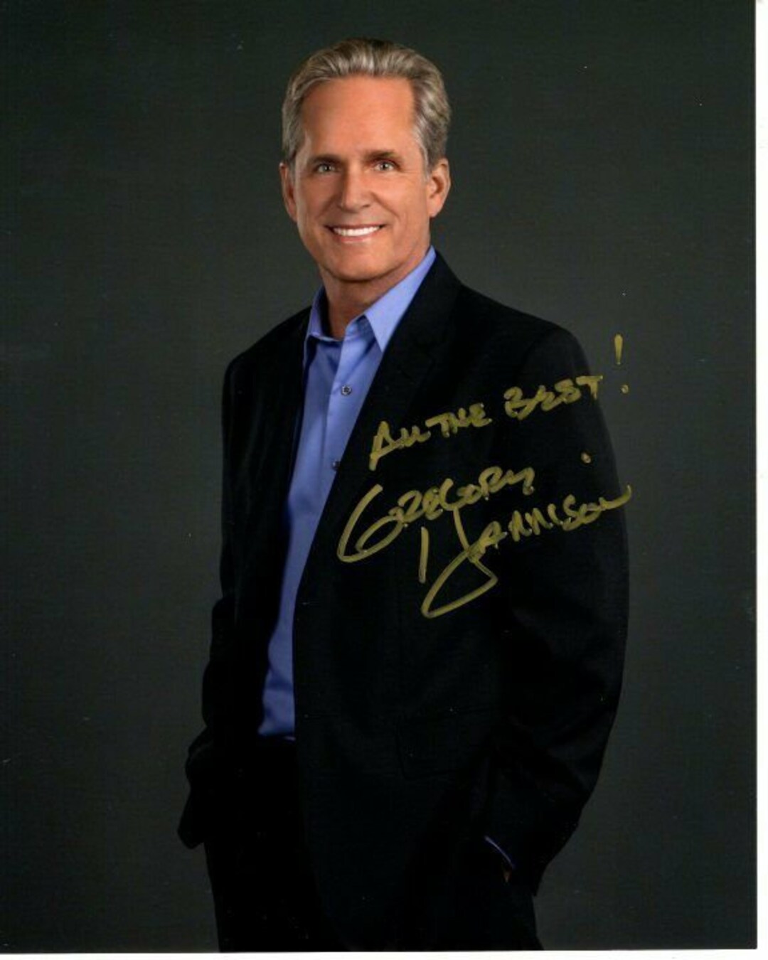 Gregory Harrison Signed 8x10 Photo W/ Hologram Coa - Etsy