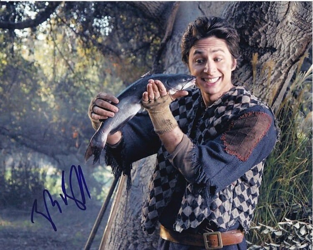 Zach Braff Signed Autographed Photo W/ Hologram Coa - Etsy