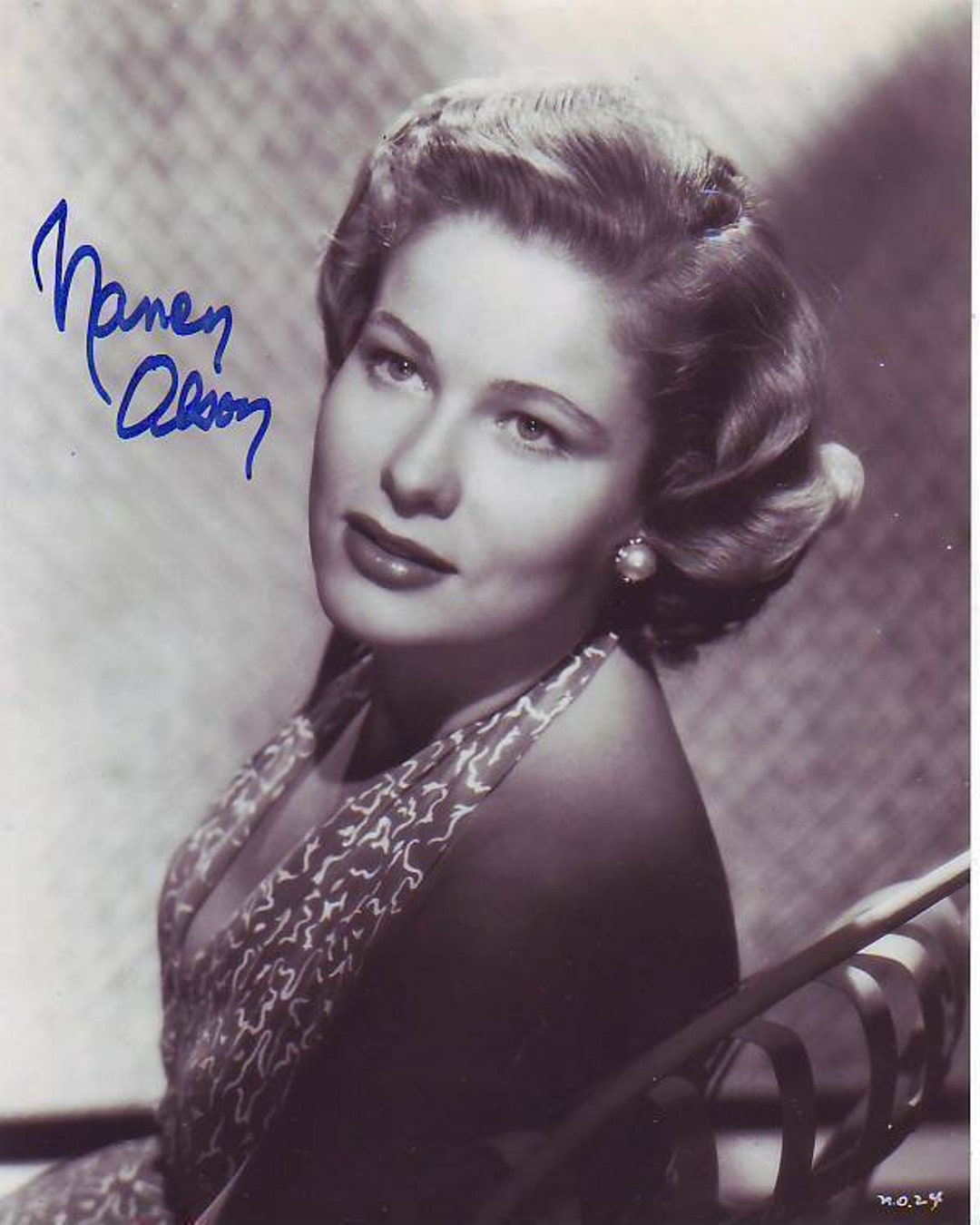 Nancy Olson Signed Photo W/ Hologram Coa - Etsy