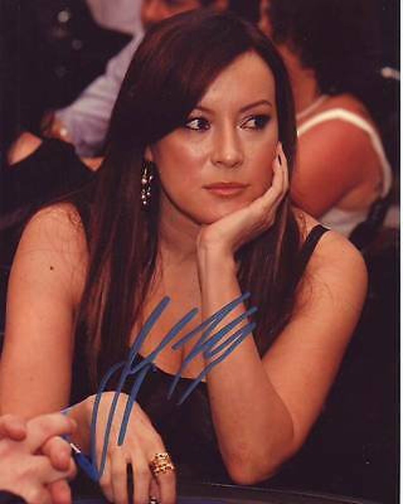 Jennifer Tilly Signed Poker Photo W/ Hologram Coa - Etsy