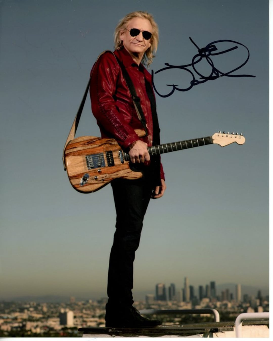 Joe Walsh Signed 8x10 Photo W/ Hologram Coa the Eagles - Etsy