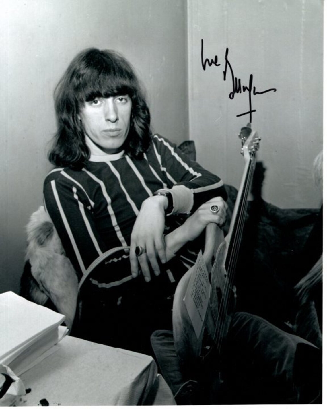 Bill Wyman Signed Autographed 8X10 Photo W/ Hologram Coa Rolling Stones ...