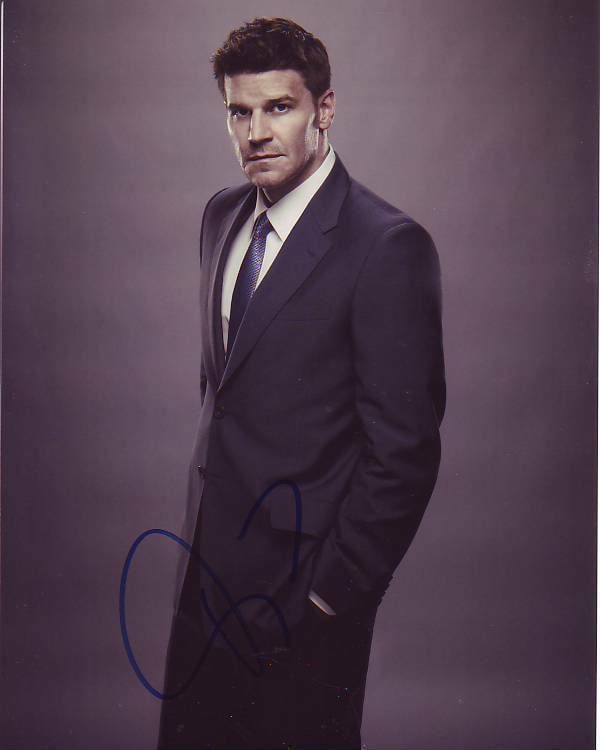 David Boreanaz Signed Bones Seeley Booth Photo W/ Hologram Coa - Etsy
