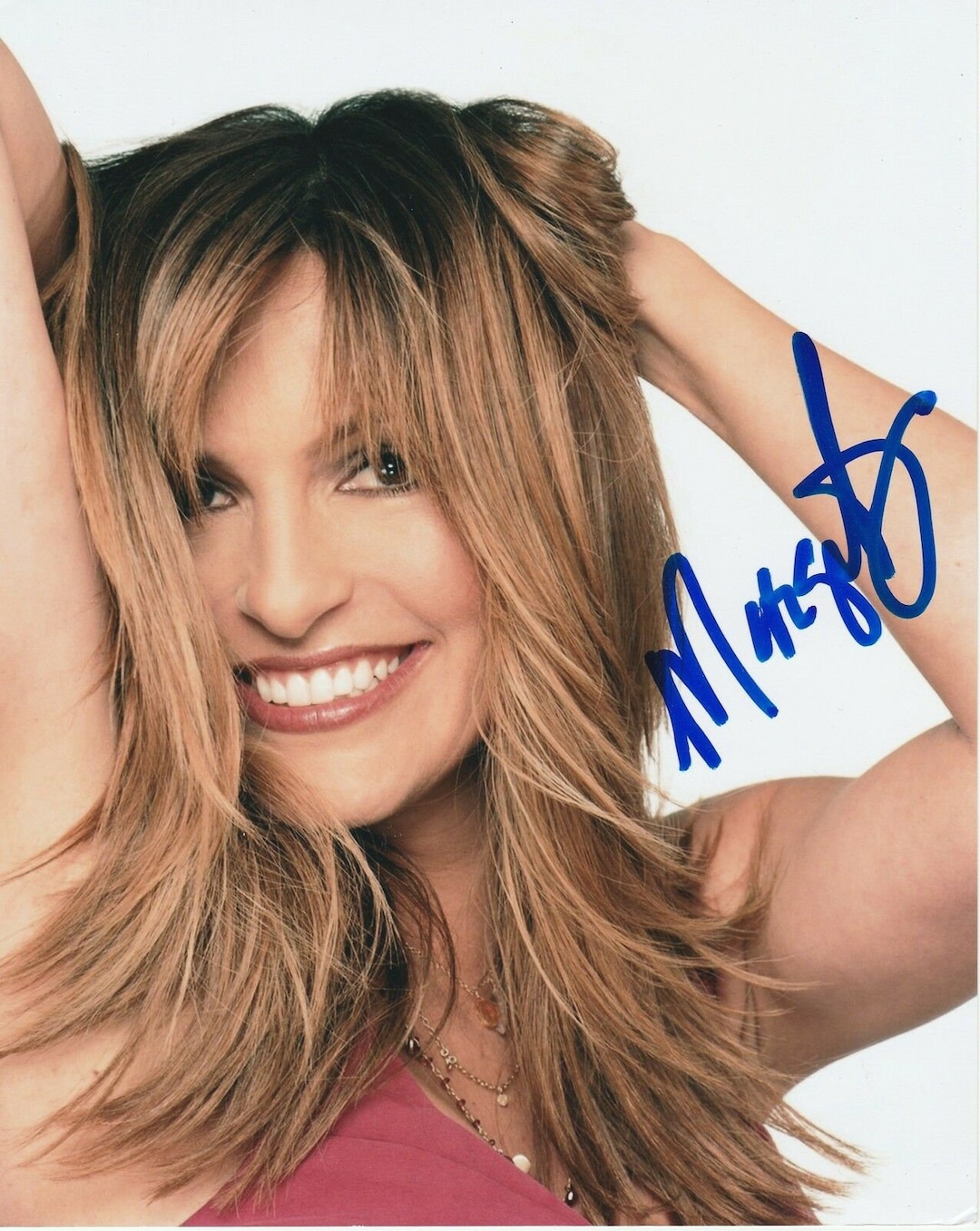 Mariska Hargitay Signed Photo W Hologram Coa Etsy