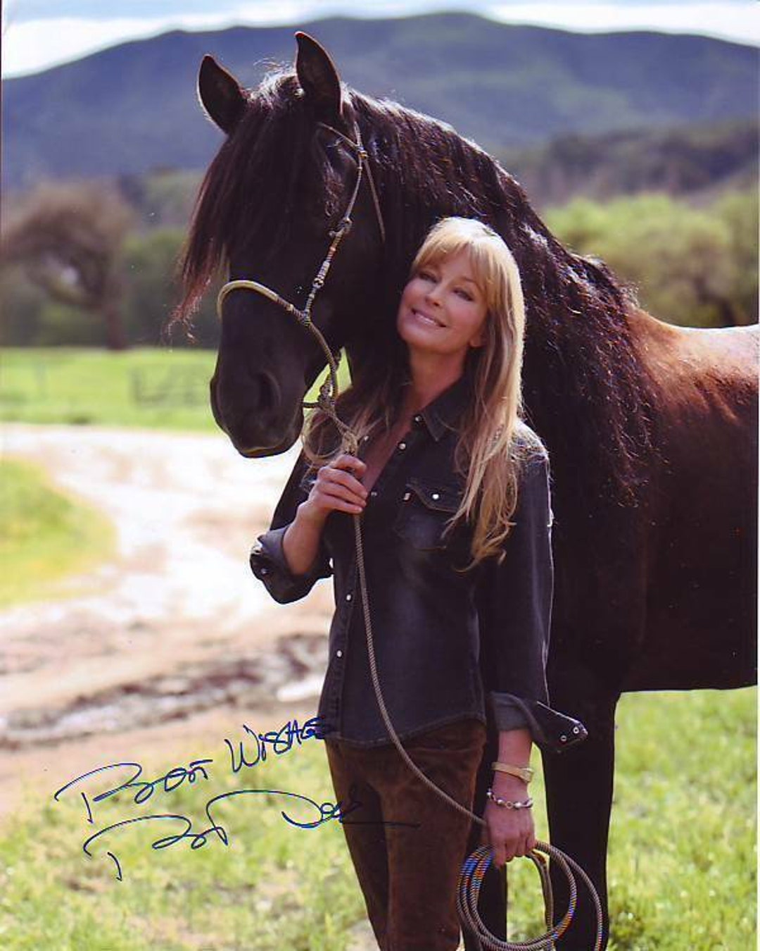 Bo Derek Signed 8x10 Photo W/ Hologram Coa - Etsy