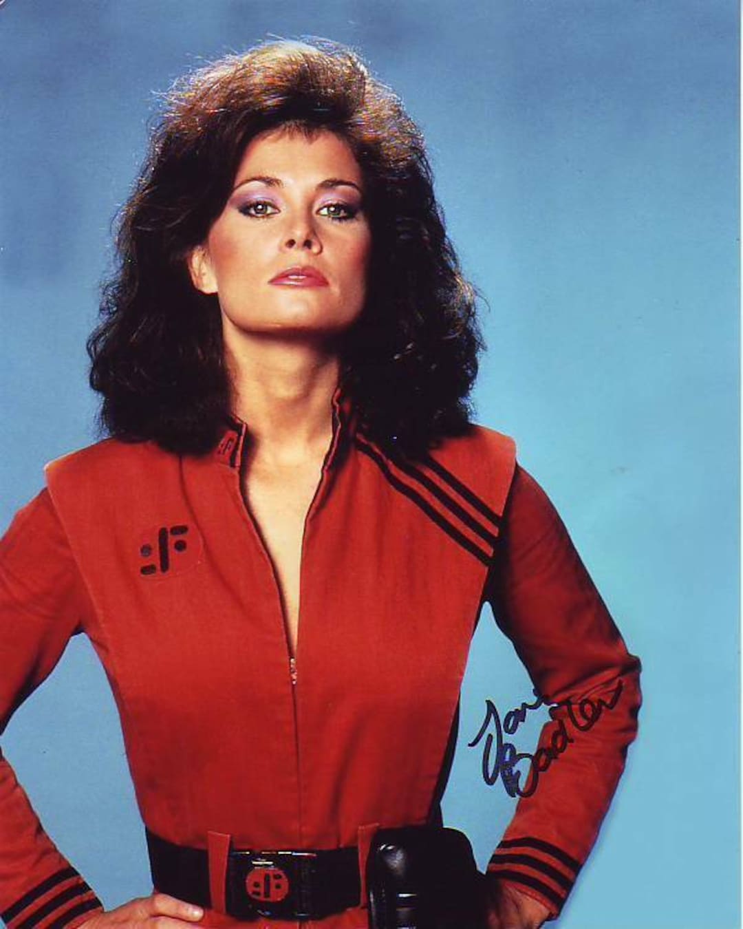 Jane Badler Signed V Diana Photo W/ Hologram Coa - Etsy