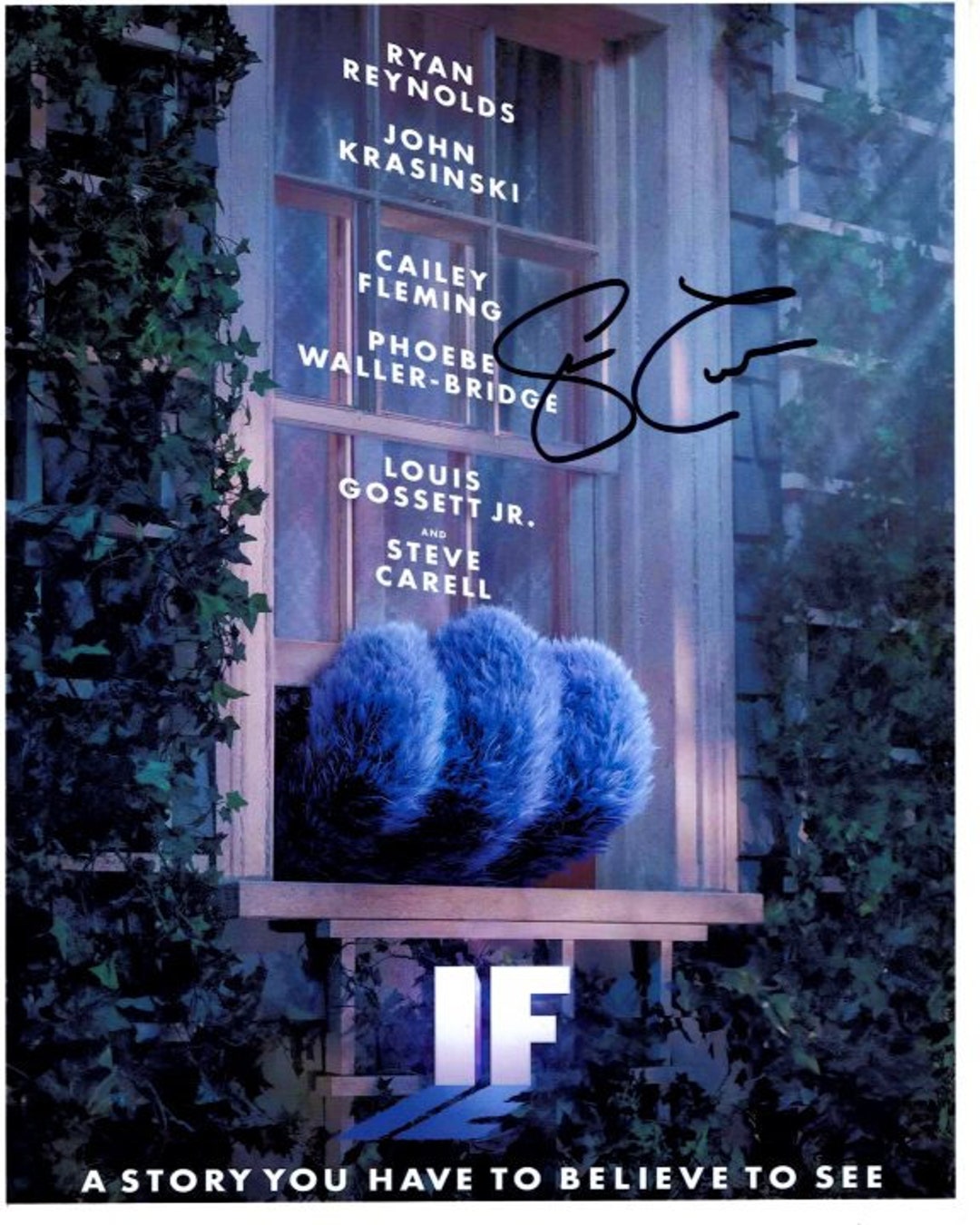 Steve Carell Signed 8x10 If Blue Photo W/ Hologram Coa - Etsy