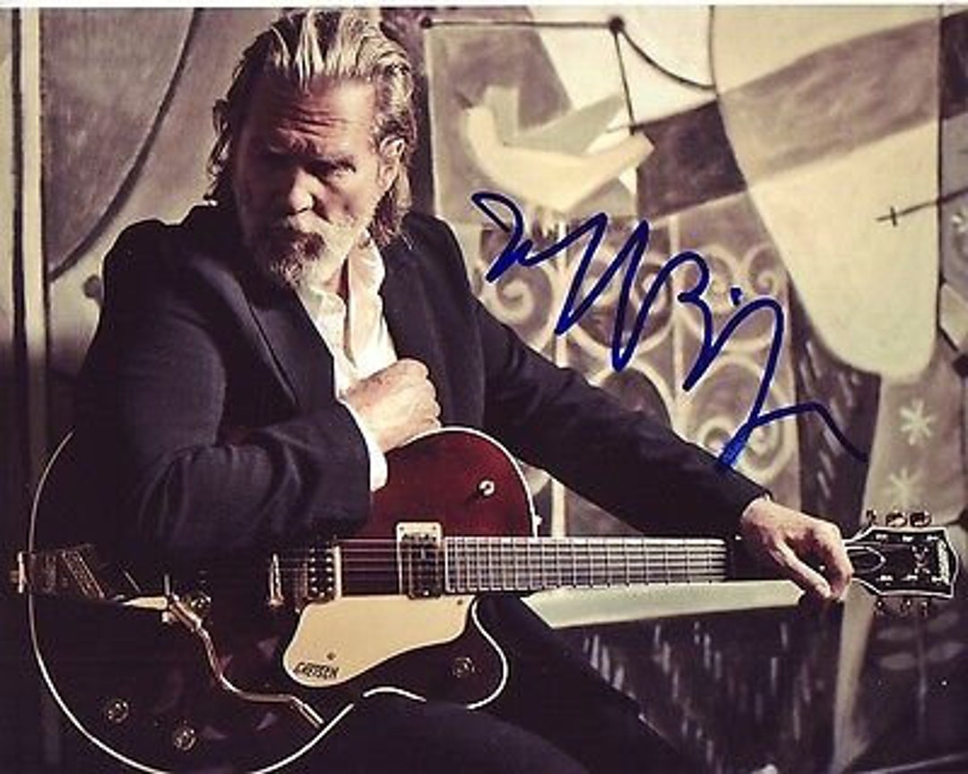 Jeff Bridges Signed 8X10 Crazy Heart Photo W/ Hologram Coa - Etsy