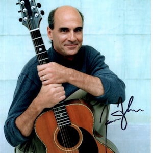 James Taylor Signed 8x10 Photo W/ Hologram Coa - Etsy