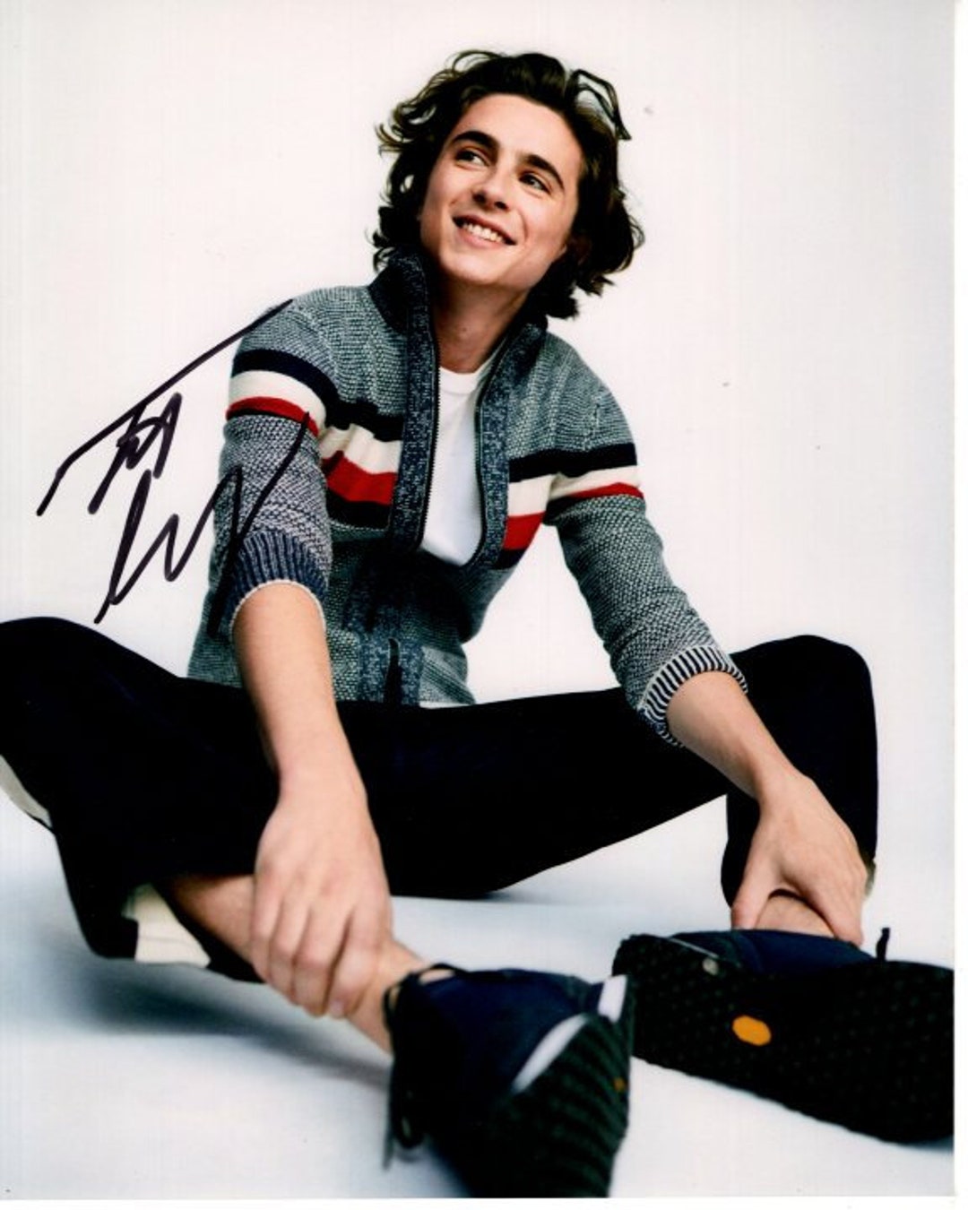 Timothee Chalamet Signed 8x10 Photo W/ Hologram COA - Etsy