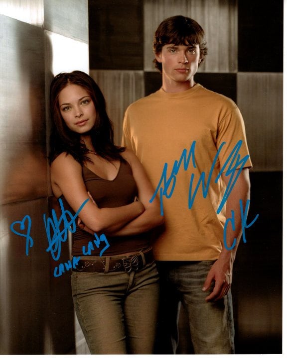 Tom Welling and Kristin Kreuk Signed 8x10 Smallville Superman Photo W/ Hologram Coa - Etsy