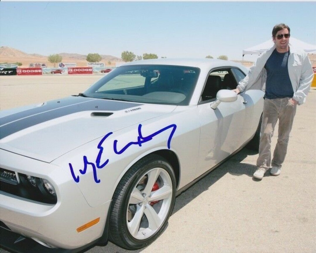 Luke Wilson Signed Dodge Challenger Srt Hemi Photo W/ Hologram Coa - Etsy