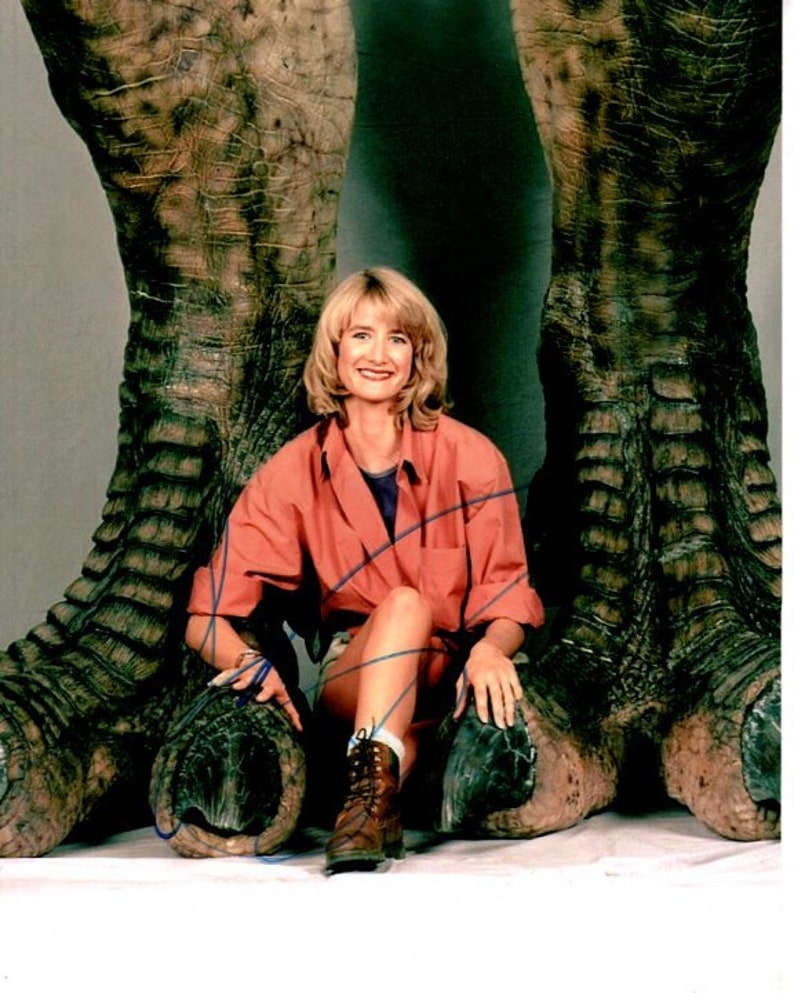 Laura Dern Signed 8x10 Jurassic Park Photo W/ Hologram Coa - Etsy