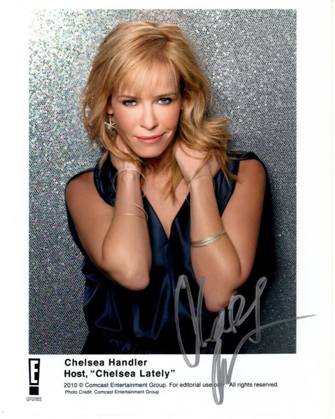 Chelsea Handler Signed 8x10 Original Press Photo W/ Hologram Coa - Etsy