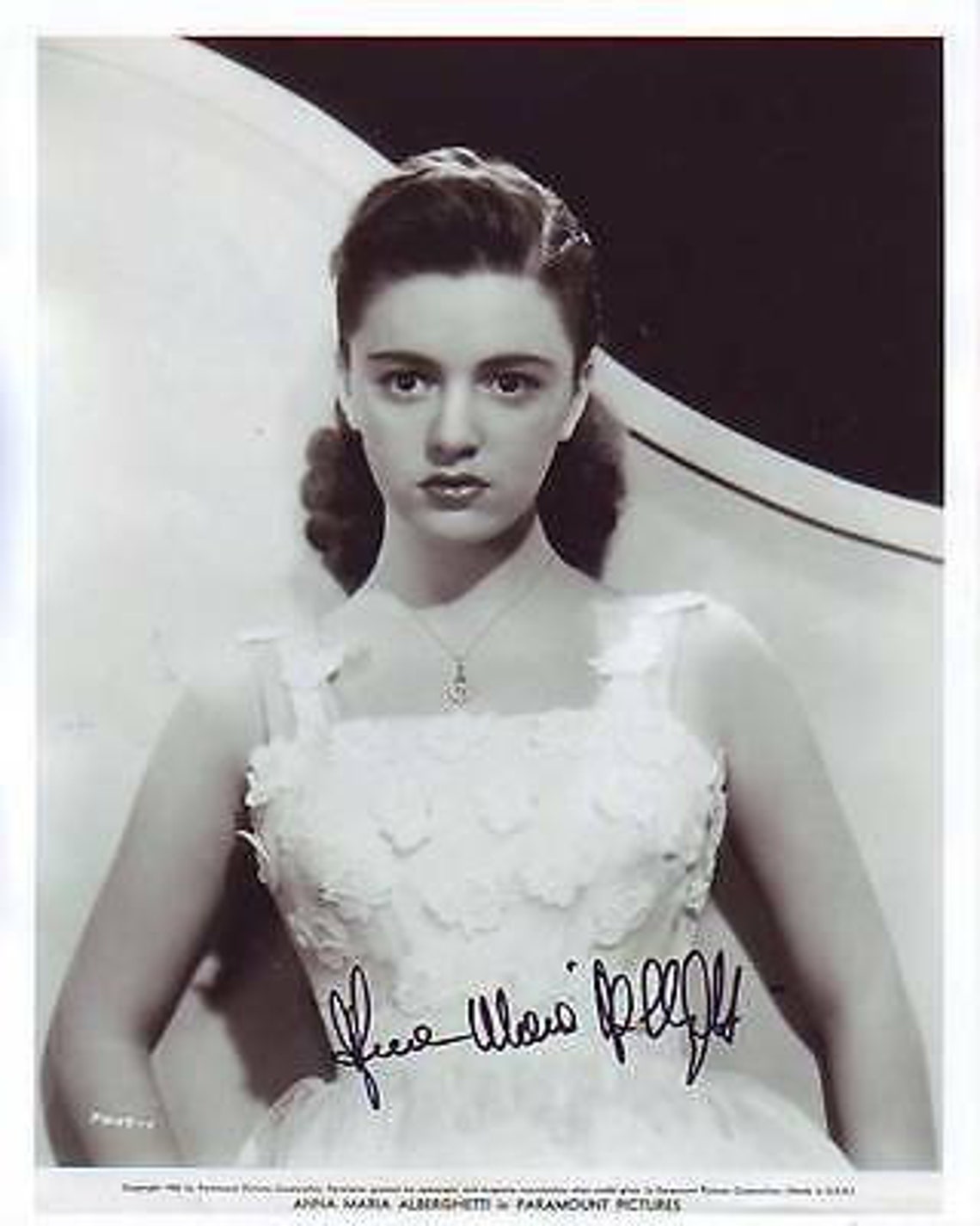 Anna Maria Alberghetti Signed Photo W/ Hologram Coa - Etsy