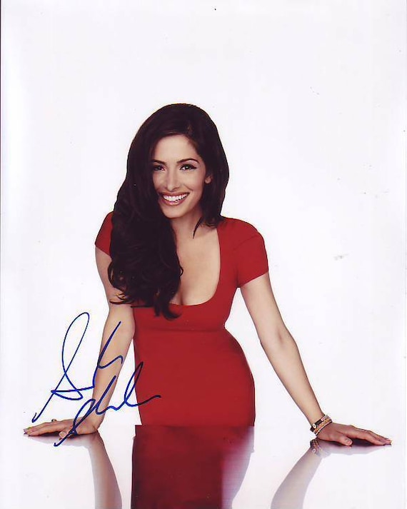 Sarah Shahi Signed Fairly Legal Photo W/ Hologram Coa | Etsy