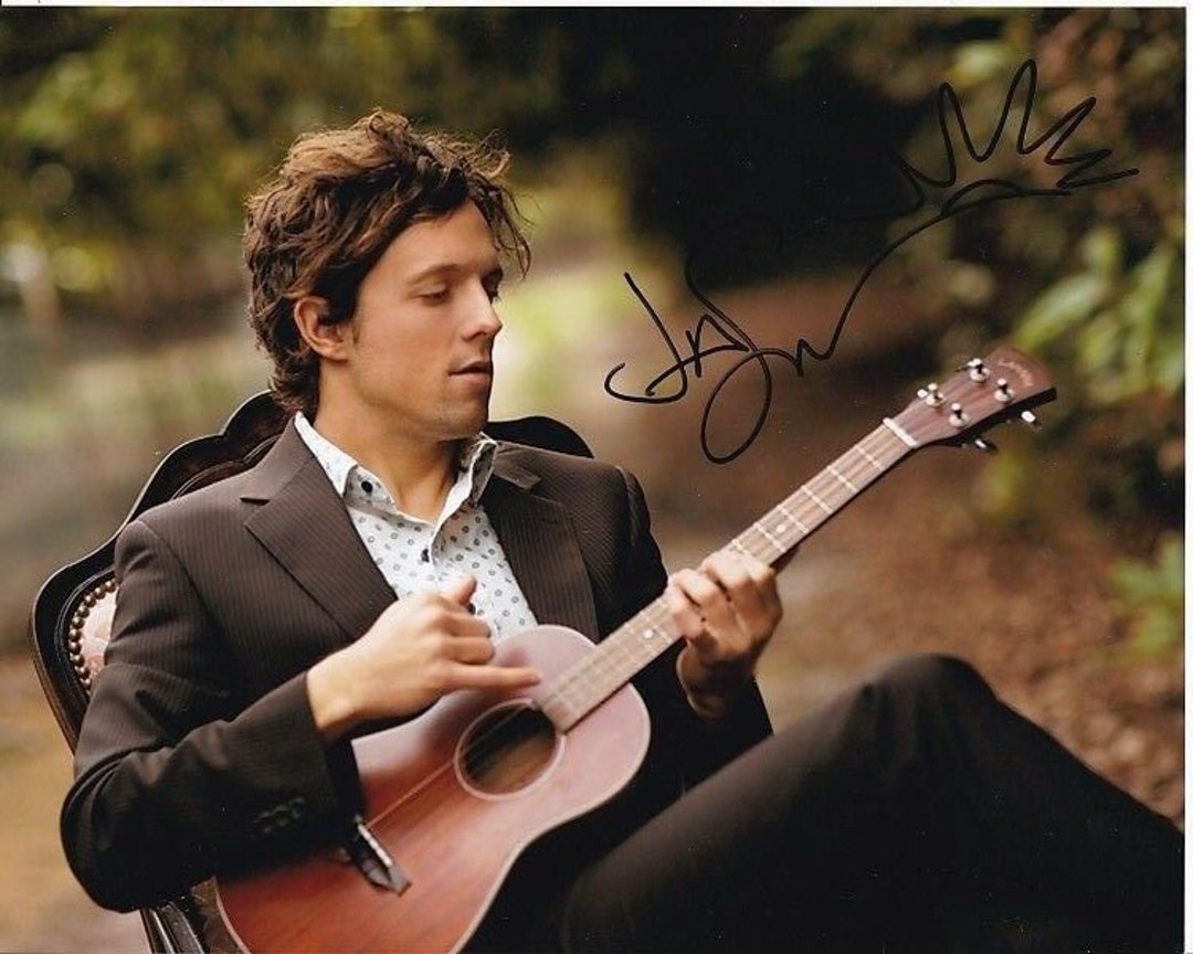 Jason Mraz Signed Photo W/ Hologram Coa - Etsy