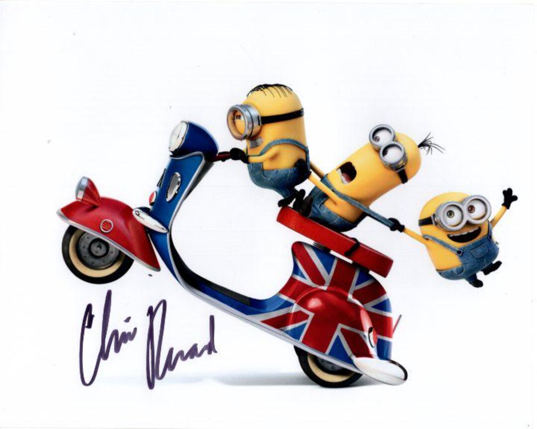 Chris Renaud Signed 8x10 Minions Photo W/ Hologram Coa - Etsy