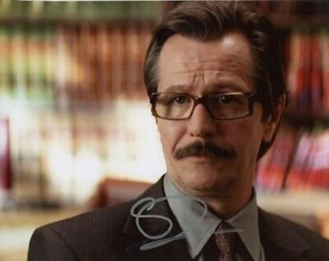 Gary Oldman Signed Spider-man Photo W/ Hologram Coa - Etsy