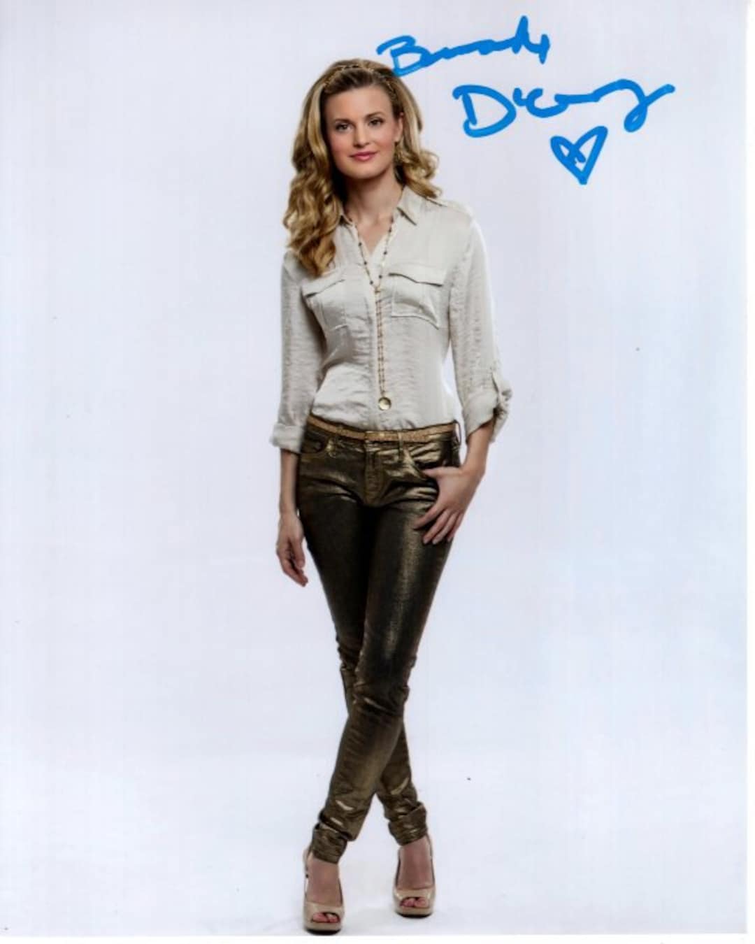 Brooke D'orsay Signed 8x10 How to Fall in Love Annie Hayes Photo W/ Hologram Coa - Etsy