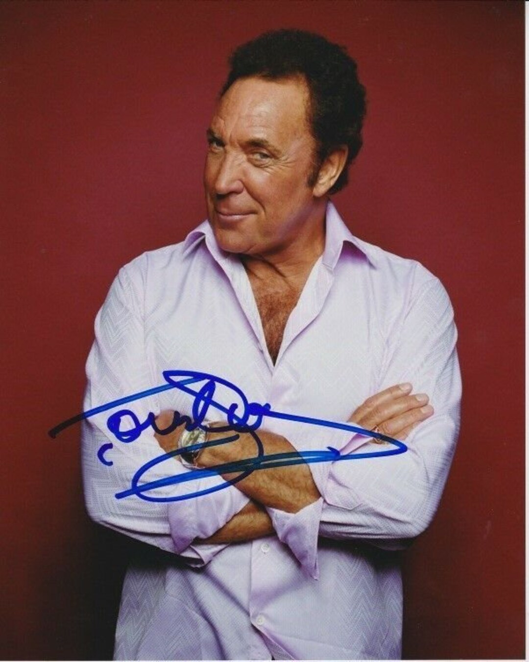 Tom Jones Signed Photo W/ Hologram Coa - Etsy