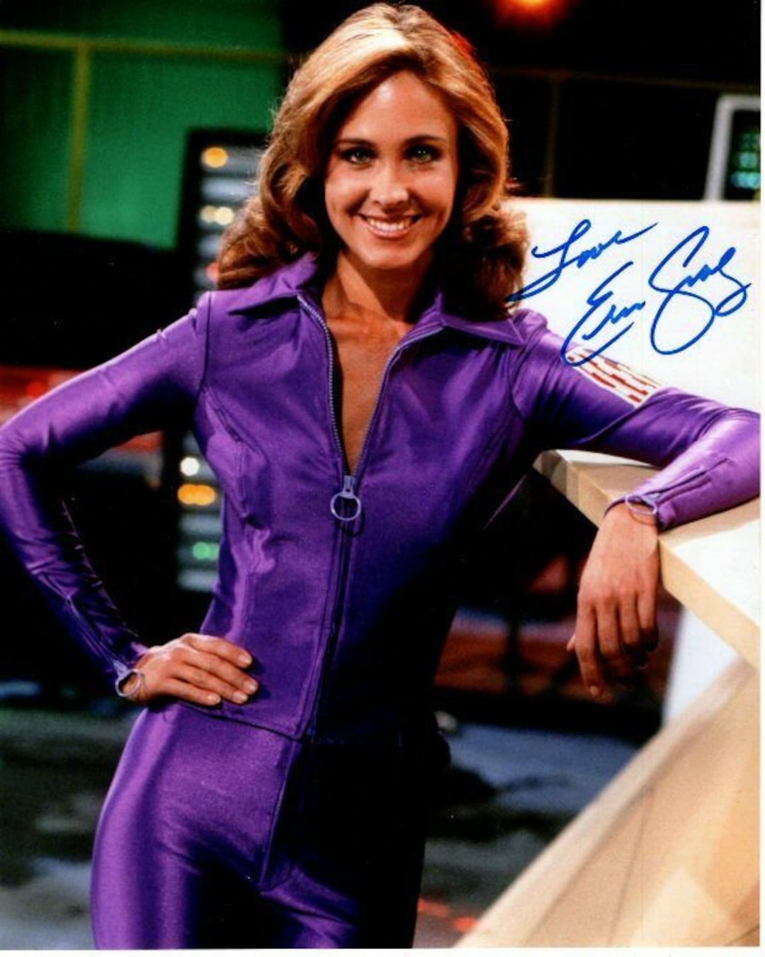 Erin Gray Signed 8x10 Buck Rogers 25th Century Wilma Deering Photo W ...