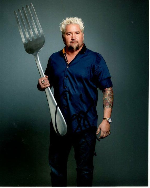 Guy Fieri Signed Photo W/ Hologram Coa | Etsy