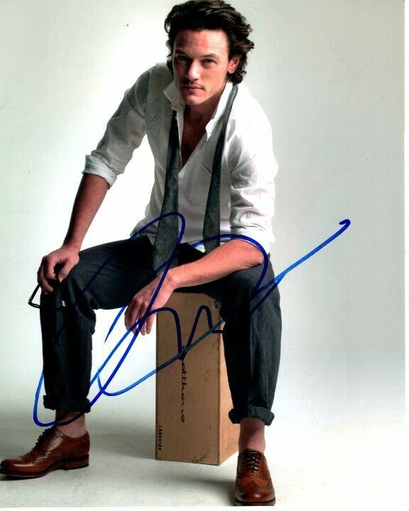 Luke Evans Signed Photo W/ Hologram Coa - Etsy