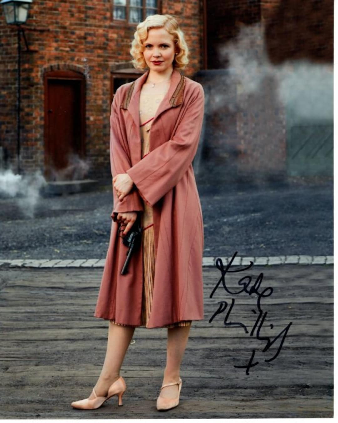 Kate Phillips Signed 8x10 Peaky Blinders Linda Shelby Photo W/ Hologram ...