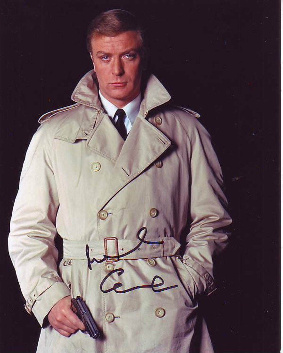 Michael Caine Signed 8x10 the Italian Job Charlie Croker Photo W ...