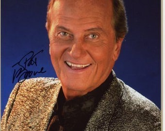Pat Boone Signed Autographed Photo - Etsy