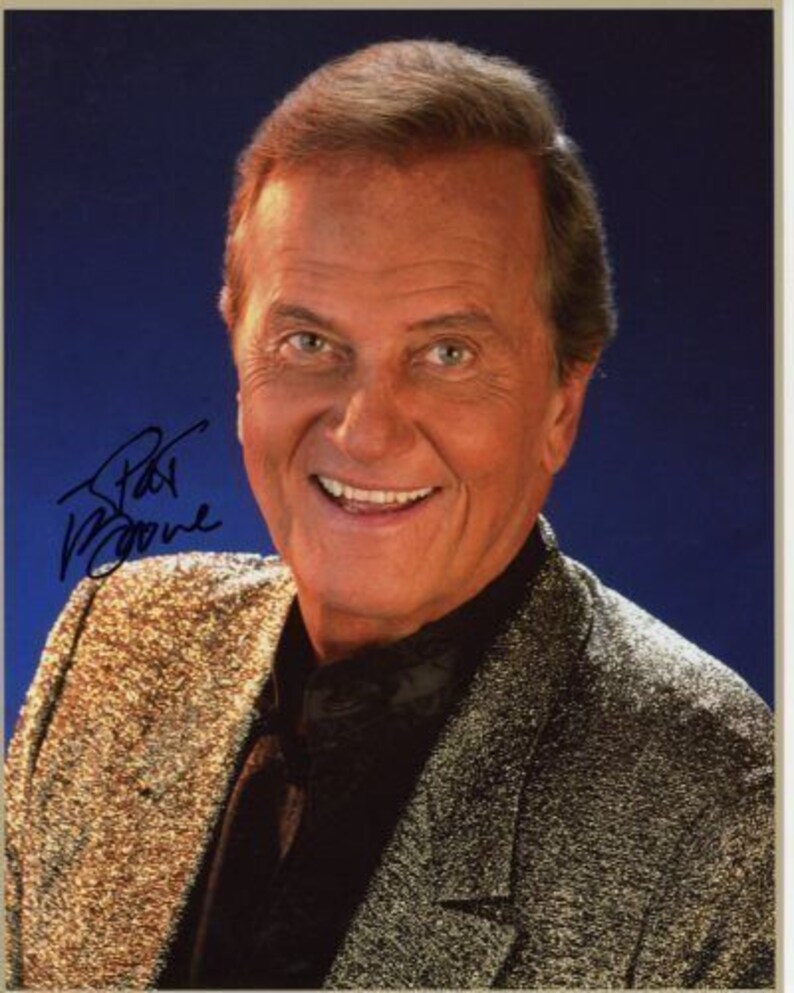 Pat Boone Signed 8x10 Photo W/ Hologram Coa - Etsy