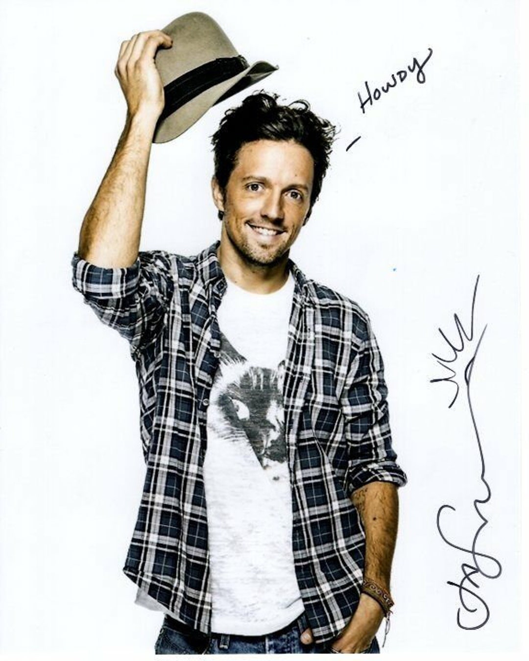 Jason Mraz Signed Photo W/ Hologram Coa Great Content - Etsy