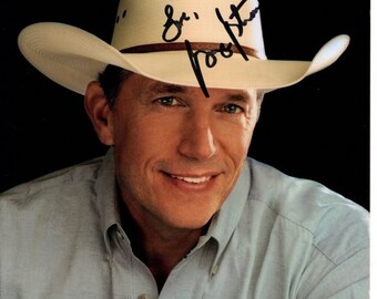 George Strait Signed Autographed 8x10 Photo - Etsy