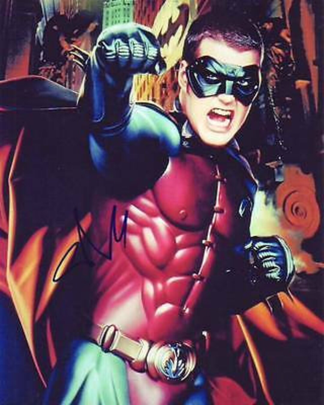 Chris O'donnell Signed 8x10 Batman & Robin Photo W/ Hologram Coa - Etsy