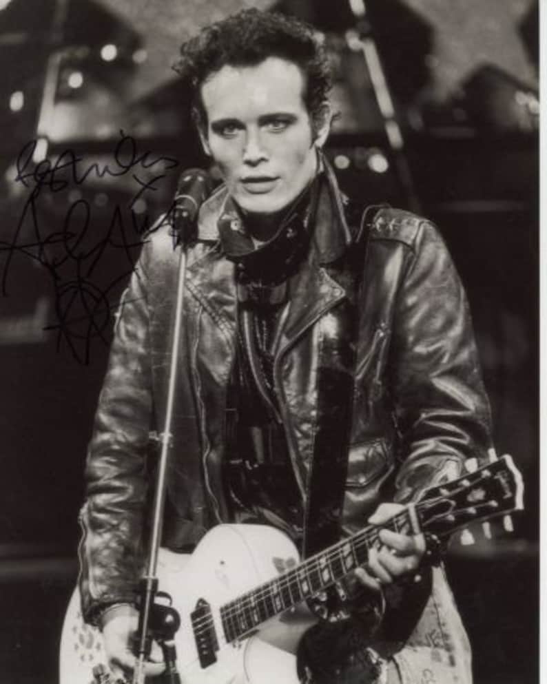 Adam Ant Signed 8x10 Vintage Pose Photo W/ Hologram Coa - Etsy